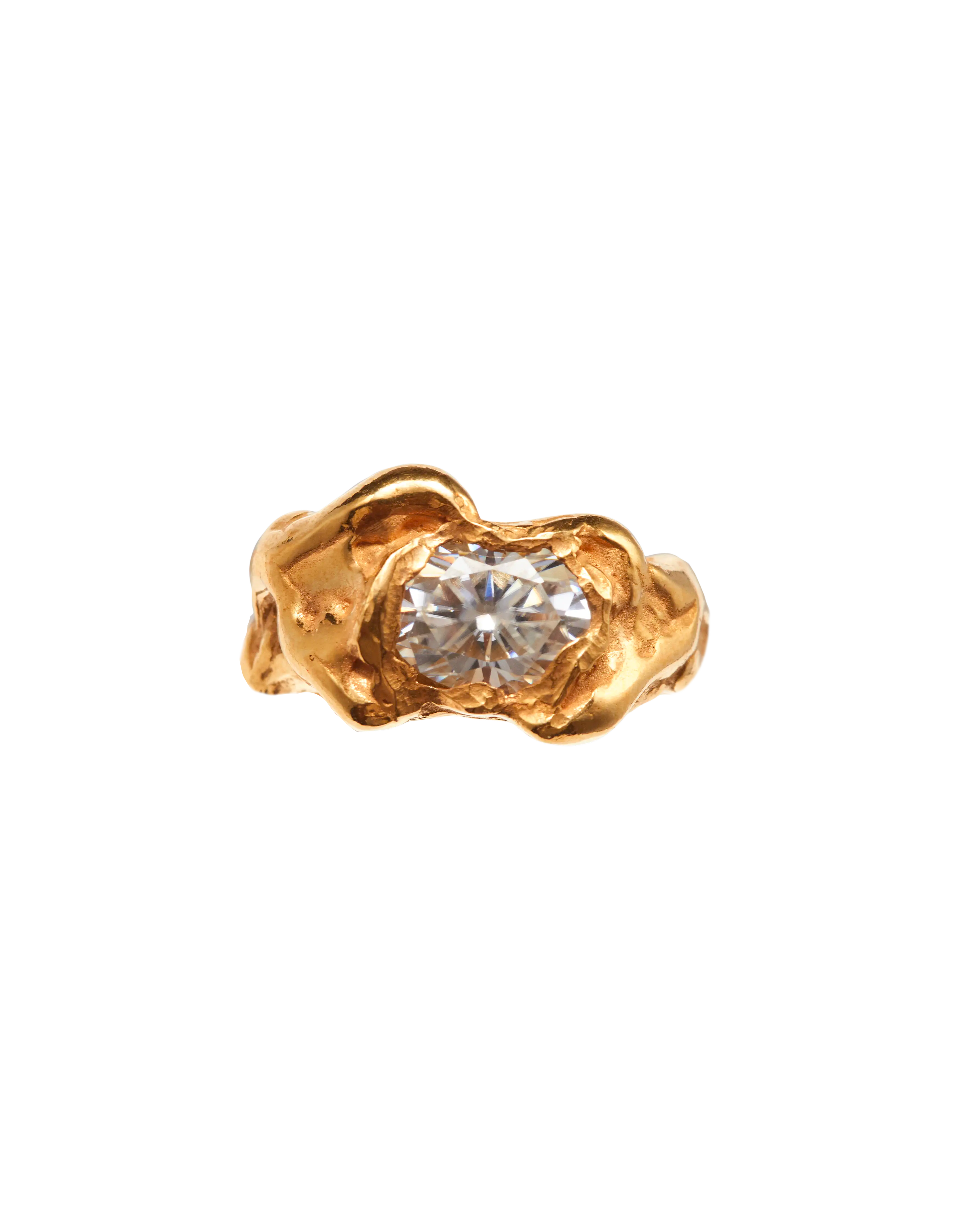 Ola 1ct Diamond - Handmade solid gold ring | SIMUERO – Simuero